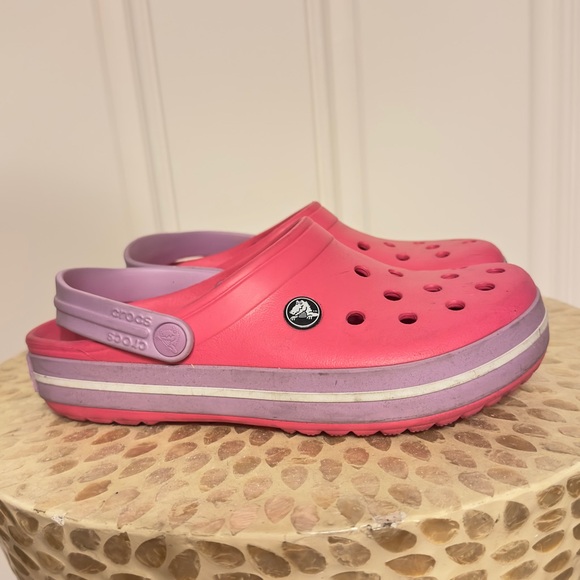 CROCS | Shoes | Crocs Pink And Purple Water Shoes | Poshmark